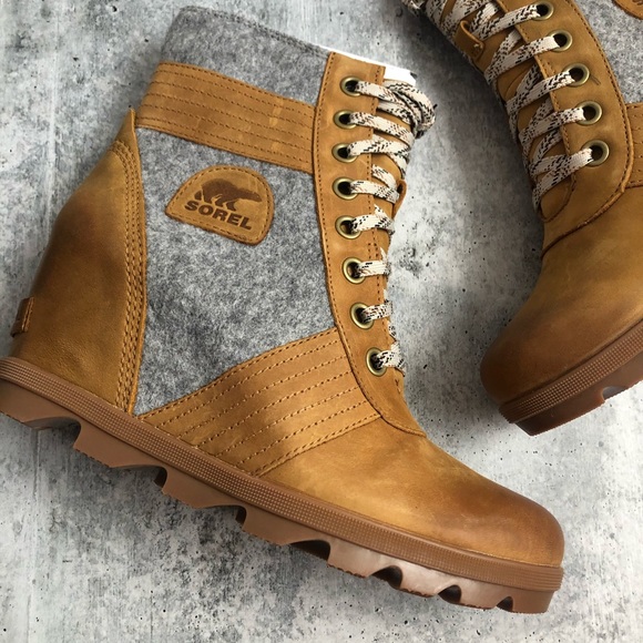 Sorel | Shoes | New Sorel Lexie Wedge Boots | Poshmark